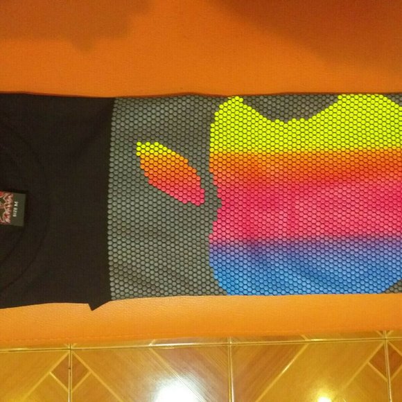 Shirts | Mac Apple Macintosh Glow In The Dark Blacklight T | Poshmark